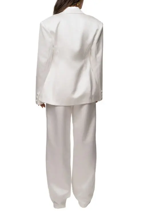 JLUXLABEL Victoria Satin Blazer