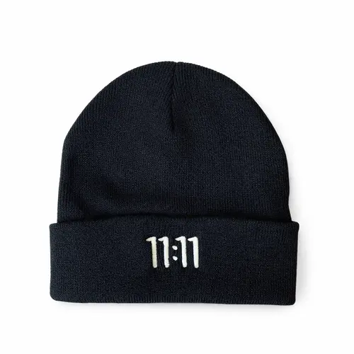 CONSCIOUS INK 11:11 Manifestation Beanie - Black
