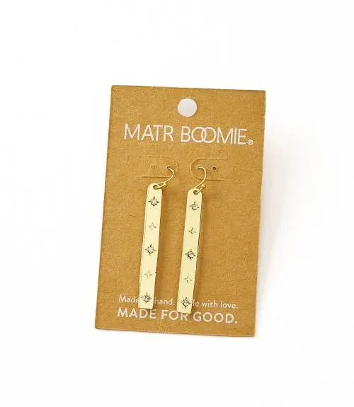 MATR BOOMIE Sitara Starry Linear Earrings