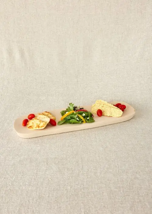 KANJU INTERIORS Organic Wooden Rectangle Bread Platter