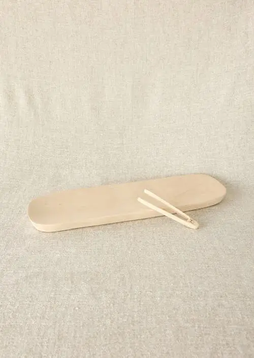 KANJU INTERIORS Organic Wooden Rectangle Bread Platter