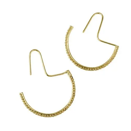 MATR BOOMIE Bhavani Dot Threader Earrings - Gold