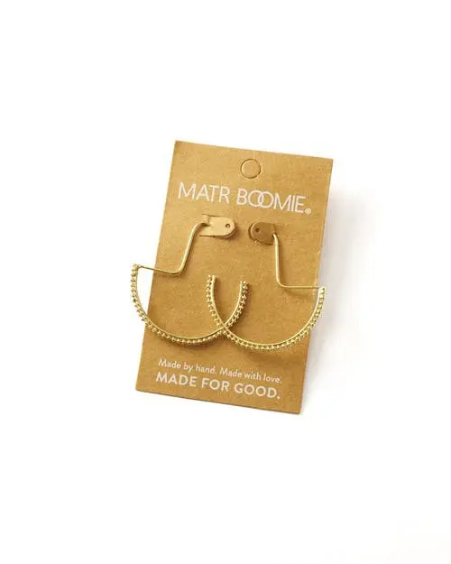 MATR BOOMIE Bhavani Dot Threader Earrings