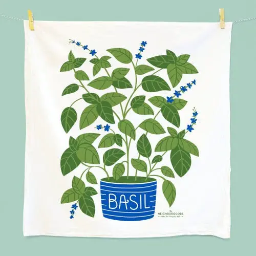 THE NEIGHBORGOODS Fresh Herbsdish Towel Set Of 3
