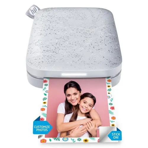 HP Sprocket Portable Photo Printer - White