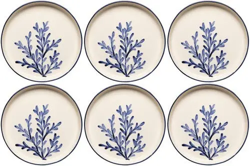 DANICA BRANDS Floren Hand-painted Turkish Dinner Plate