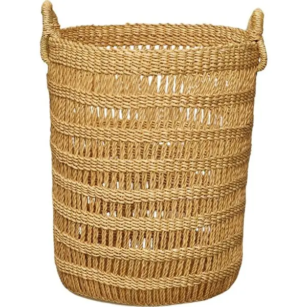 INDEGO AFRICA Kuma Open Weave Basket - Natural