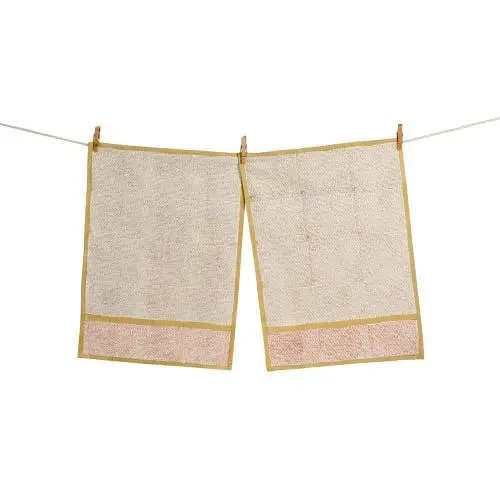 SUSTAINABLE THREADS Kora Cotton Kitchen Towels - Cupcake