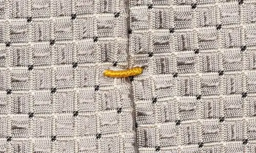 Eton Micro Geo Silk Neck Tie - Light Grey