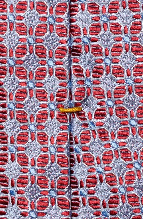 Eton Medallion Silk Neck Tie - Red