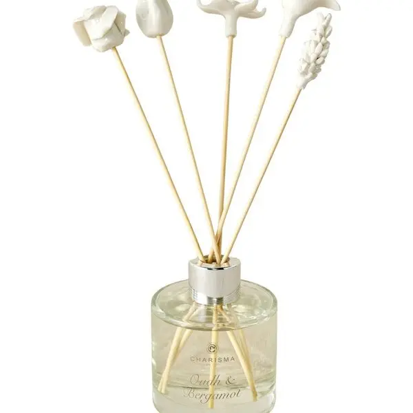 KANJU INTERIORS Country Flowers Diffuser Sticks Set - Beige