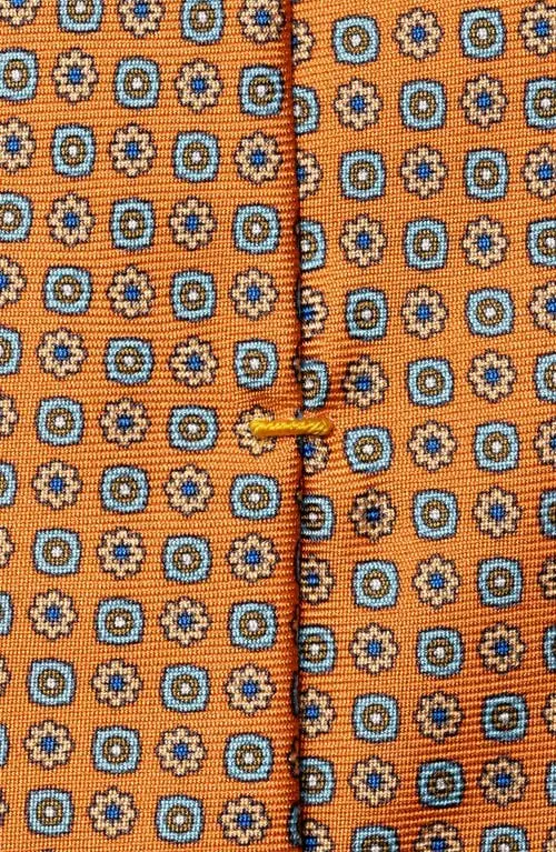 Eton Micro Floral Silk Neck Tie