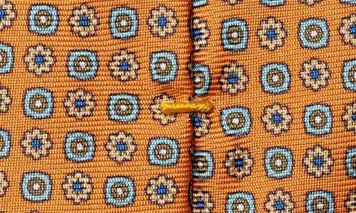 Eton Micro Floral Silk Neck Tie