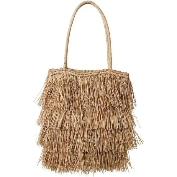 SARAH STEWART The Sasha Raffia Tote