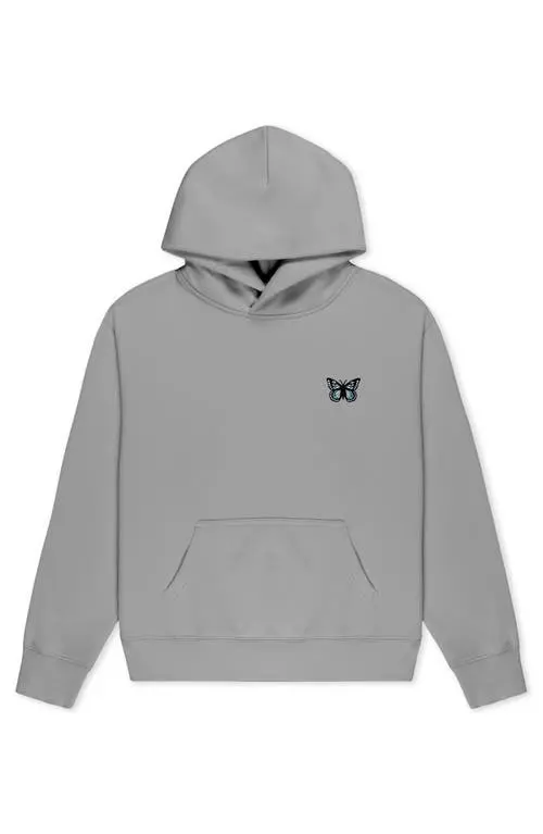 DALIX Fly Relaxed Midweight Fleece Pullover Hoodie - Storm