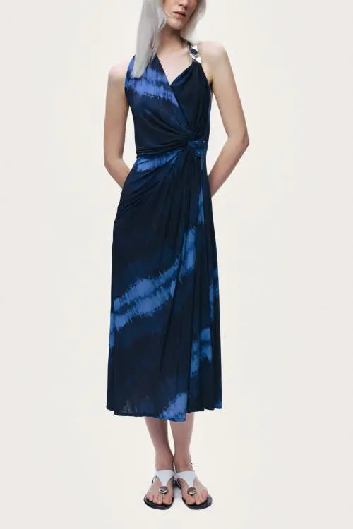 NOCTURNE Sleeveless Maxi Dress