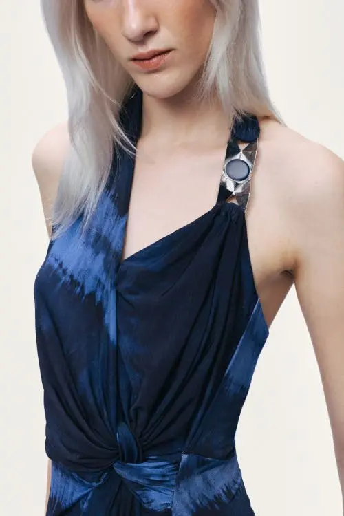 NOCTURNE Sleeveless Maxi Dress