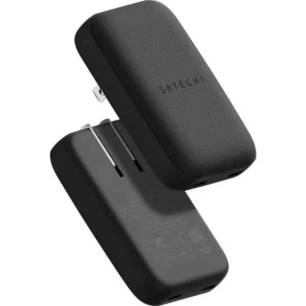 SATECHI Onthego 67w Slim Wall Charger - Black