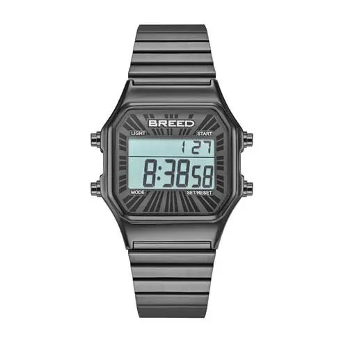 BREED Terra Digital Watch - Black