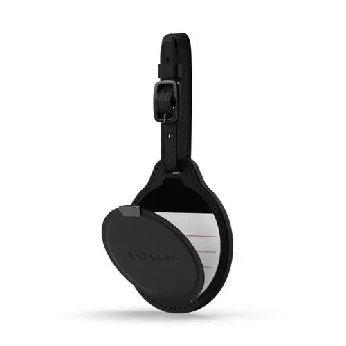 SATECHI Vegan Leather Findall Luggage Tag - Black