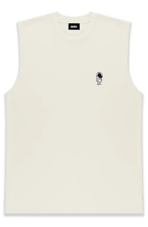 DALIX Astronaut Midweight Jersey Tank - Ecru