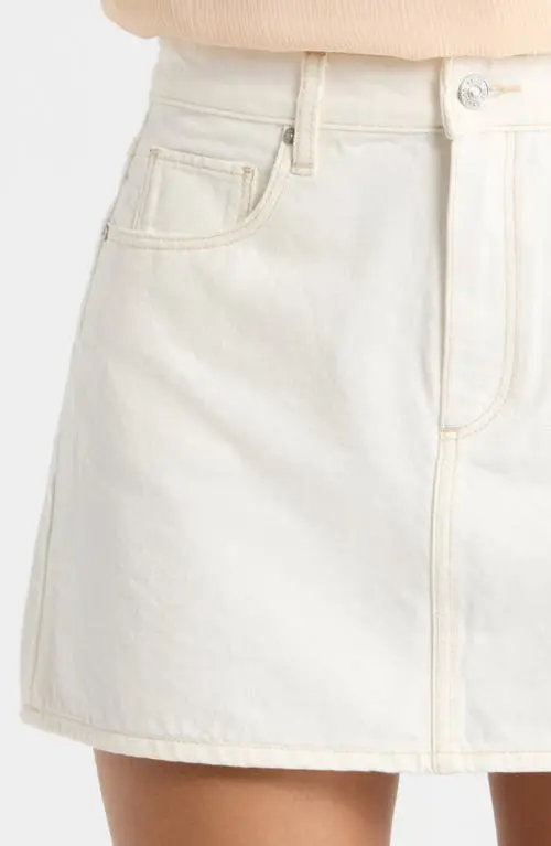 Paige Bobbi Denim Miniskirt