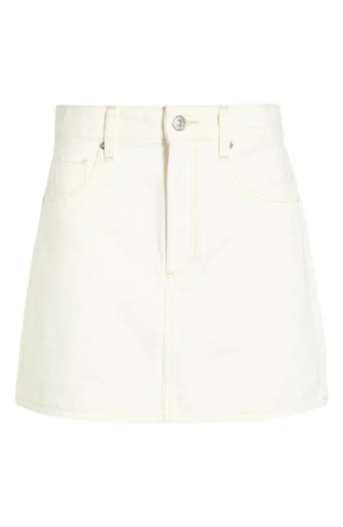 Paige Bobbi Denim Miniskirt