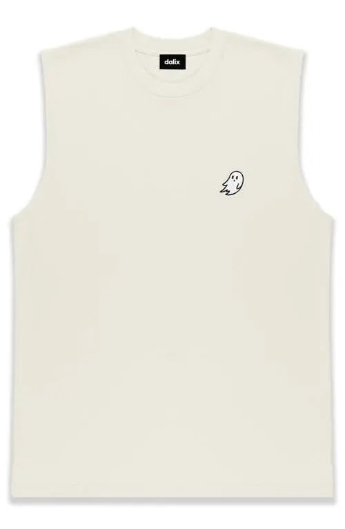 DALIX Ghost Midweight Jersey Tank - Ecru
