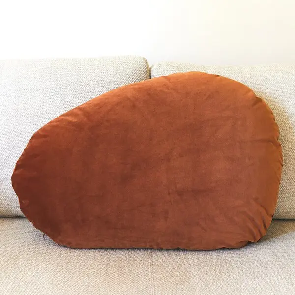 PAZAR STUDIO The Large Wobble In Velvet - Rust