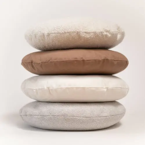 PAZAR STUDIO The Large Circle In Canvas - Cream