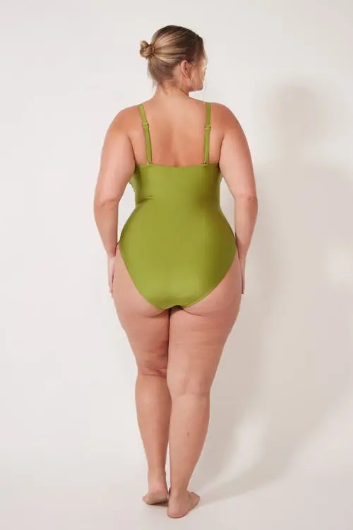 VILLA FRESCA Sadie Cut-out One-piece Swimsuit