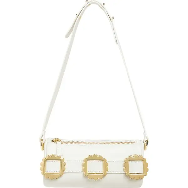 Cynthia Rowley Mini Drum Bag - White