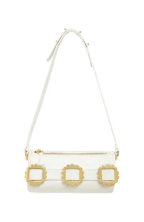 Cynthia Rowley Mini Drum Bag - White