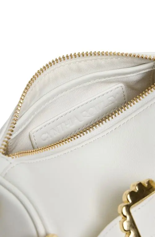 Cynthia Rowley Mini Drum Bag - White