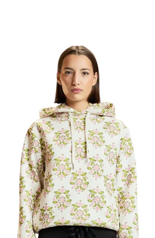 Cynthia Rowley Printed Floral Hoodie