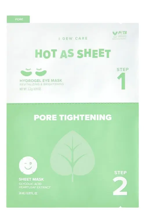 I DEW CARE Hot As Sheet Pore Tightening Eye & Sheet Mask Set - No Color