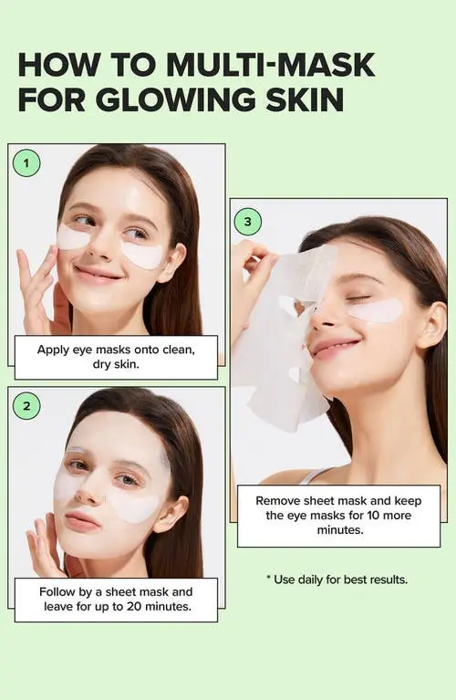 I DEW CARE Hot As Sheet Pore Tightening Eye & Sheet Mask Set