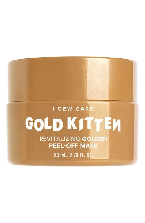 I DEW CARE Gold Kitten Peel-off Mask - No Color