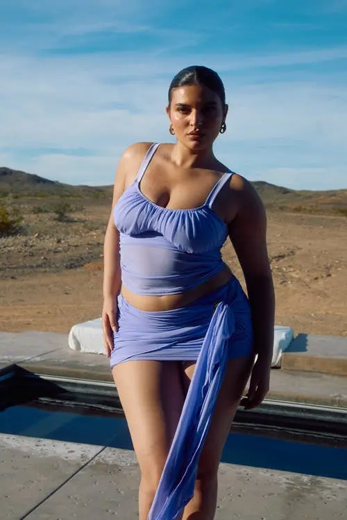 VILLA FRESCA Wren Swim Skirt Bottoms