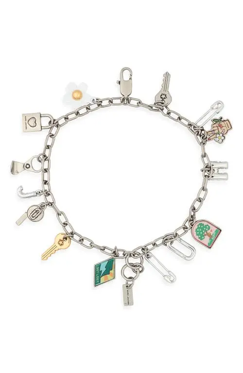Marc Jacobs Pop Americana Charm Bracelet - Silver/multi