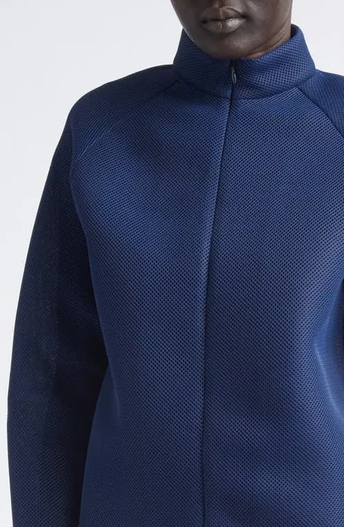 COMING OF AGE Lightweight Mesh Bomber Jacket