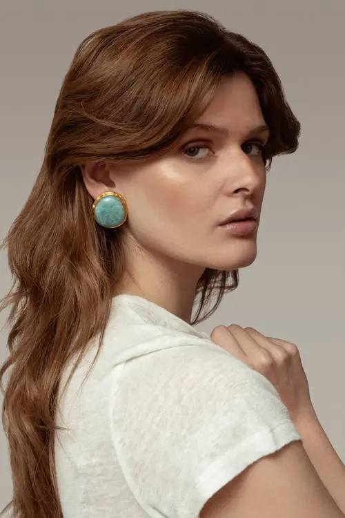Sylvia Toledano Macaron Stud Earrings With