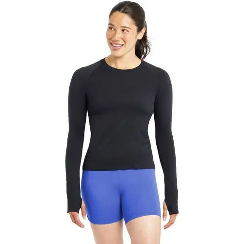 OISELLE Float Long-sleeve Performance Shirt - Black