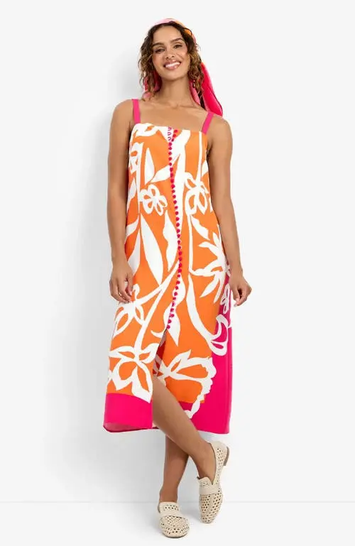 Trina Turk Haisley Printed Midi Dress