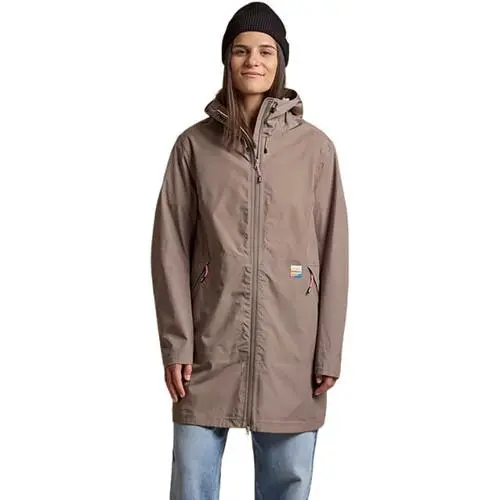 MALOJA Moldaum Trench Rain Jacket By