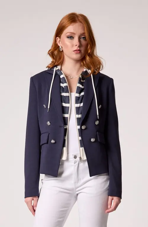 BLUE REVIVAL Kasey Hooded Blazer