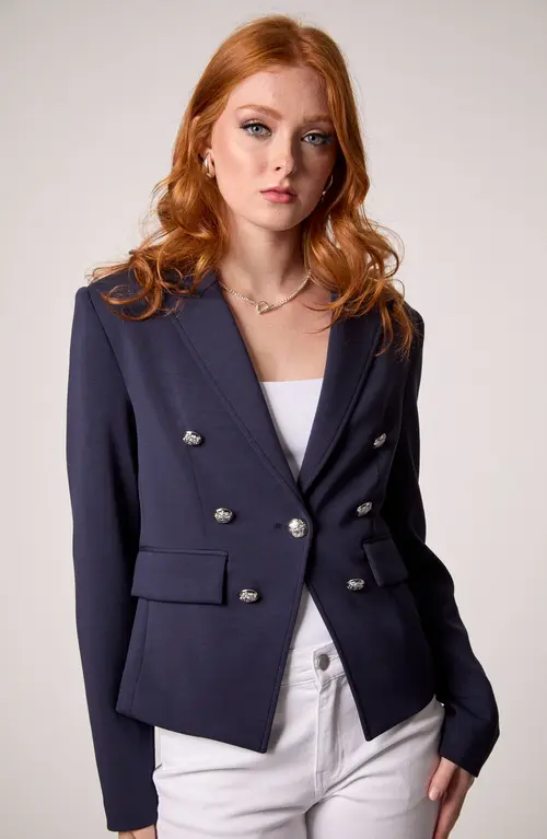 BLUE REVIVAL Kasey Hooded Blazer