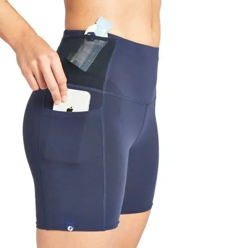 OISELLE Pocket Jogger 5.25in Short - Ink Blue