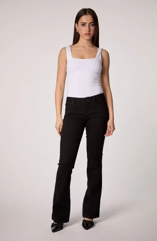 BLUE REVIVAL Y2k Low Rise Bootcut Jeans