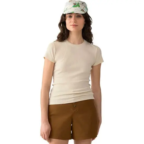 HIKERKIND Ribbed Merino Performance T-shirt - Betula